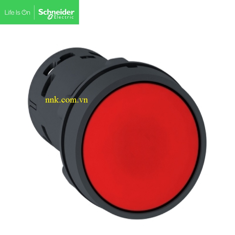 Nút nhấn nhả phi 22mm N/O XB7NA42 màu đỏ Schneider - Công ty TNHH Thương mại Dịch vụ NNK